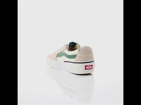 Vans Sk8 Low Reconstruct Beige Green Sneakers Men