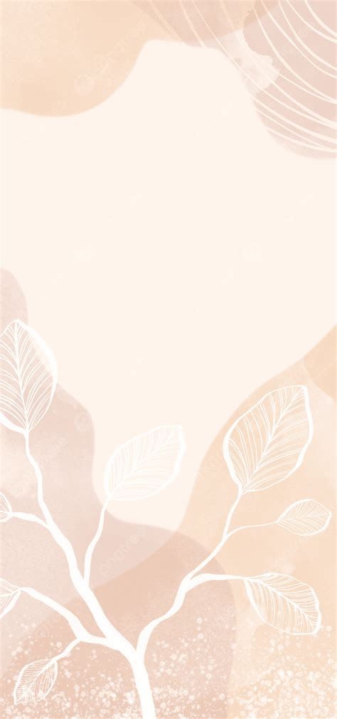 Abstract Floral Peach Background Wallpaper Abstract Floral