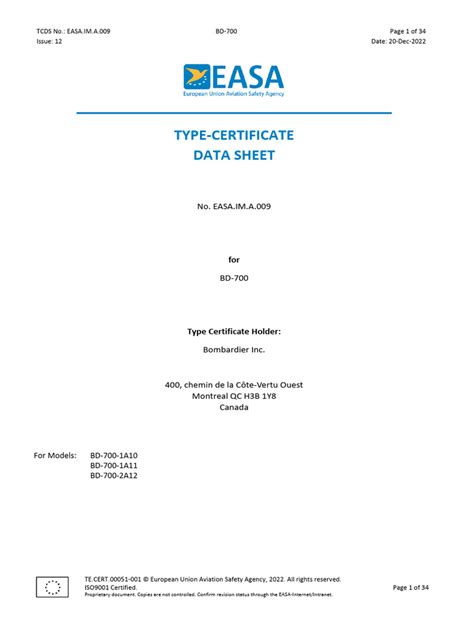 Easa Ejewbtcds Easa Im A009 Issue 12 20 Dec 2022 Clean