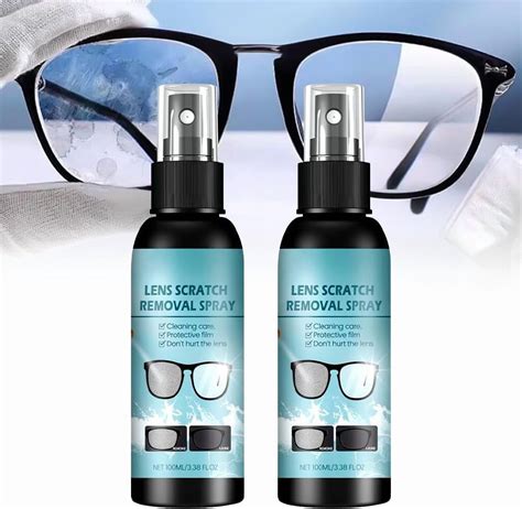 Eyeglass Scratch Remover Spray 2025 Upgraded Lens Repair Kit For