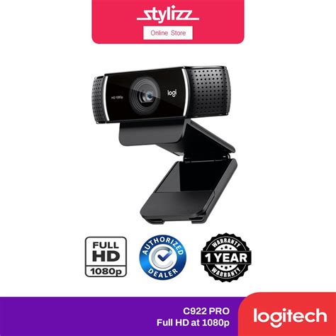 Logitech C C Pro Stream Webcam Tripod Included Shopee Malaysia