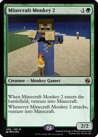 Mtgnexus Minecraft Monkey 2