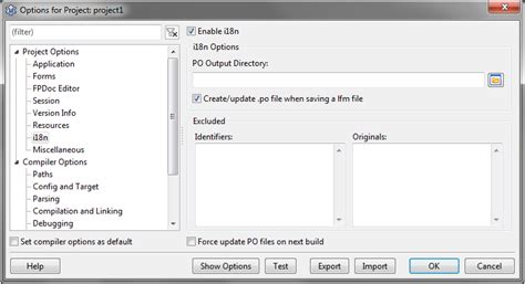 Ide Window Project Optionsru Lazarus Wiki