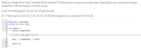 Solved Read An Integer From Input Indicating The Number Of