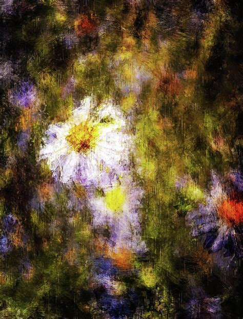 Asters Mixed Media By David Howell Fine Art America