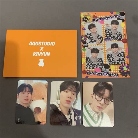 Jual Ready Stock Official Photocard Monsta X Kihyun AQO STUDIO SPACE