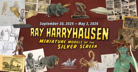 Ray Harryhausen Miniature Models Of The Silver Screen Miniature Museum
