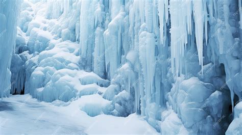 Premium Photo Frozen Cold Ice Background