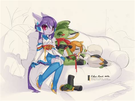 Lilac Carol And Milla By Totemv By Tysontan On Deviantart R