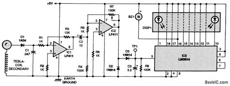 Teslacoilsecondaryreceiver Powersupplycircuit Circuit Diagram