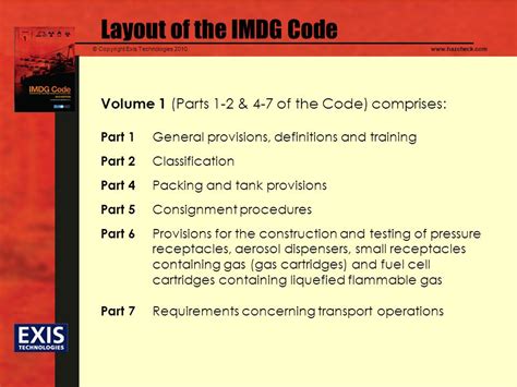 An Introduction To The Imdg Code Ppt Video Online Download