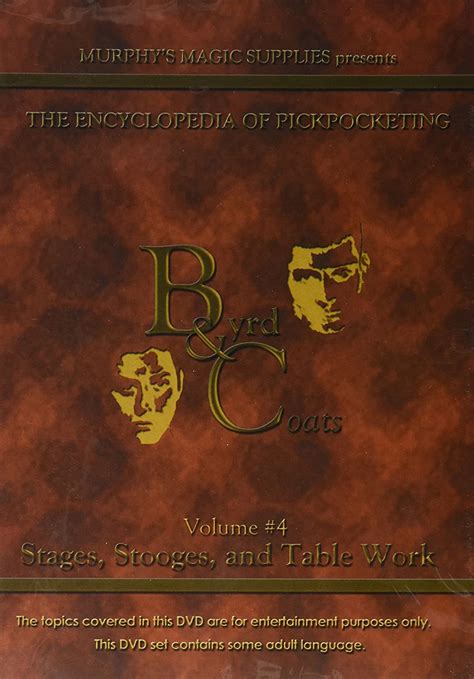 Buy Mms Encyclopedia Pickpocketing 4 Dvd Online At Low Prices In
