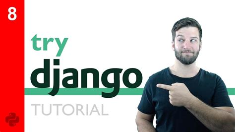 Try DJANGO Tutorial 8 Your First App Component YouTube