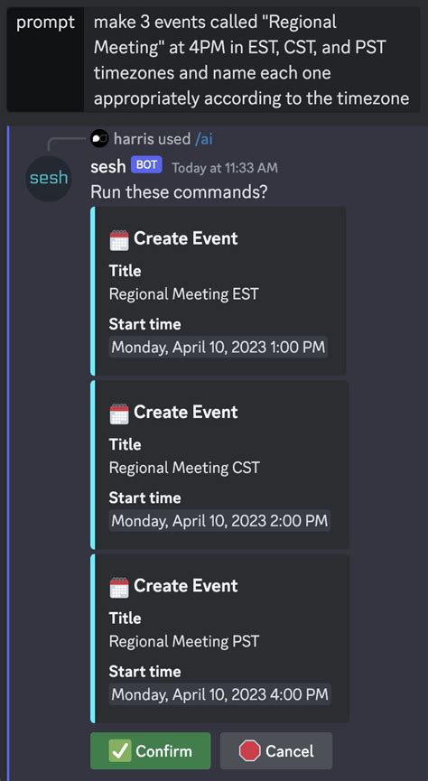 Example AI Command