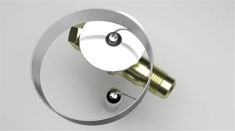 Refrigerator Expansion Valve 3d Model Cgtrader
