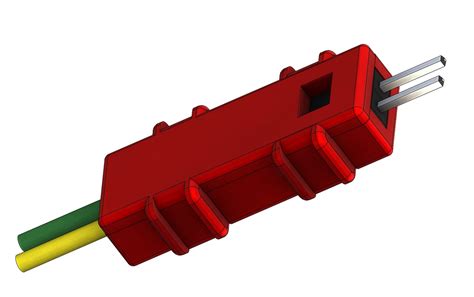 Connector Housing Dupont 2pin By Nerdcorner Download Free Stl Model
