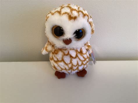 Ty Beanie Boo Owl Swoops In Mwmt Etsy