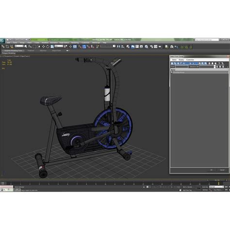 Exercise Bike Stamina Airgometer 3d Model