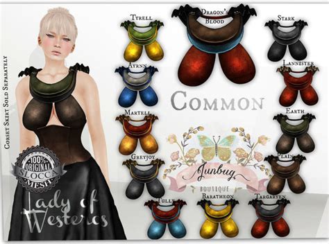 Second Life Marketplace Junbug Tyrell Leather Chestpiece Cbox 1