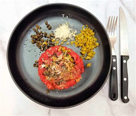 Steak Tartare With Crispy Capers Recipe Cuisine Fiend
