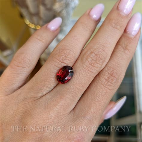Loose Ruby Oval 403 Ct R13312 The Natural Ruby Company