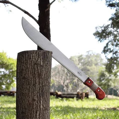 Facão Castanheiro Wenzel 18 Cabo Madeira Com Arame Mercadolivre