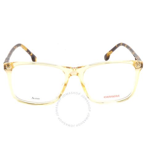 Carrera Demo Square Unisex Eyeglasses Carrera 2012t 0ham 50