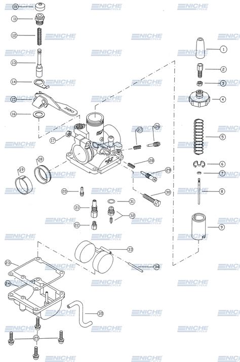Yamaha Mikuni Carburetor Diagram