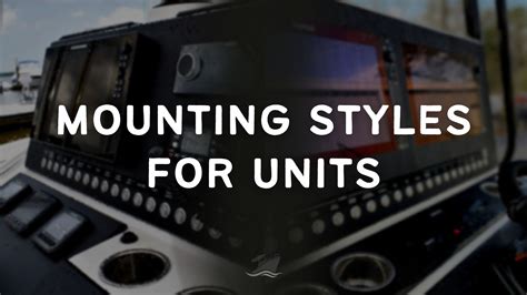 Mounting Styles For Units New Wire Marine