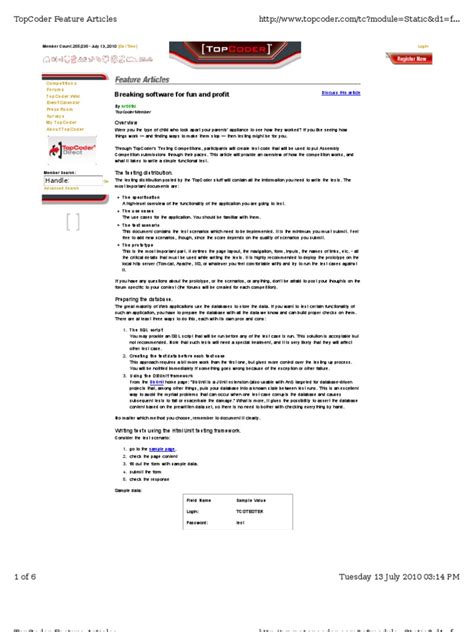 htmlunit test cases pdf hyperlink databases