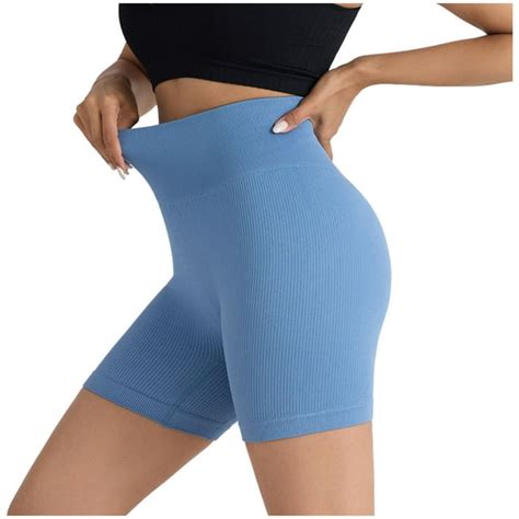 Aya Women Yoga Shorts Sexy High Waist Booty Stretch Workout Exercise