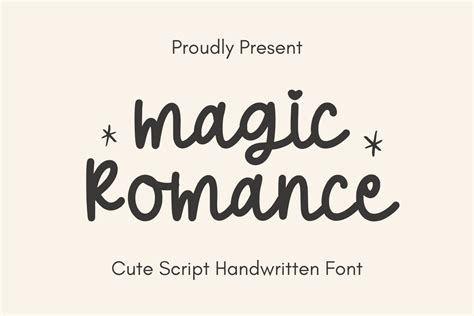 Magic Romance скачать шрифт и установить для веб сайта и фотошопа