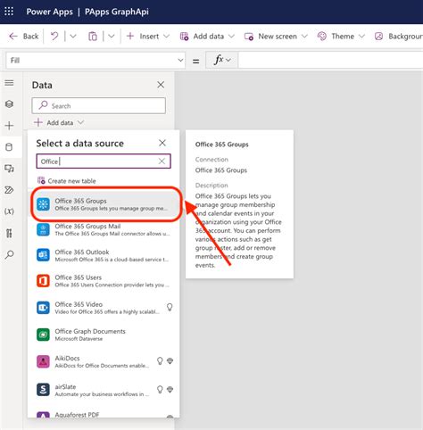 Get Started With Graphapi In Power Apps Samtech 365 Samir Daoudi