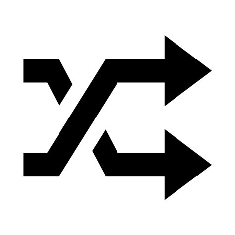 Randomize Vector Svg Icon Svg Repo