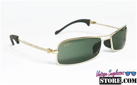 Ray Ban ORBS W2023 B&L Matte Gold Arista AXIS SQUARE sunglasses