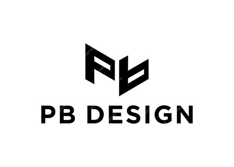 Premium Vector Pb Logo Design Vector Illustration