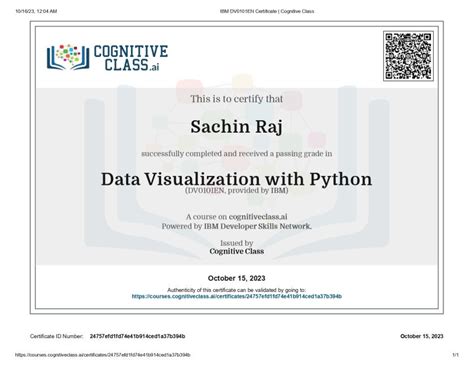 sachin raj on linkedin datavisualization python certification ibmdeveloperskillsnetwork