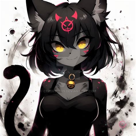 Demonic Cat Girl By Cybersub09 On Deviantart