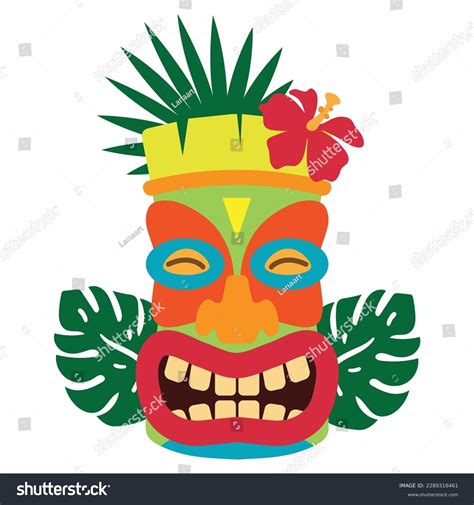 Happy Tiki Head
