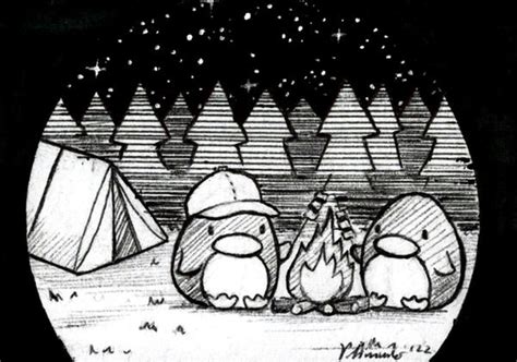 Inktober 2022 Day 28 Camping By B Keks On Deviantart