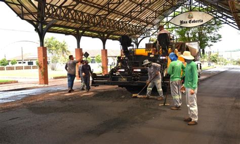 Seguem obras de recapeamento asfáltico em vias urbanas O Presente