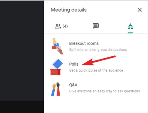 How To Create A Poll In Google Meet