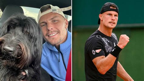 Marton Fucsovics Furry Friend And Biggest Fan Atp Tour Tennis