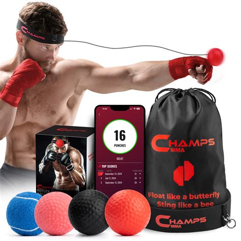 Boxing Reflex Ball Set 4 Difficulty Levels Boxing Ball With