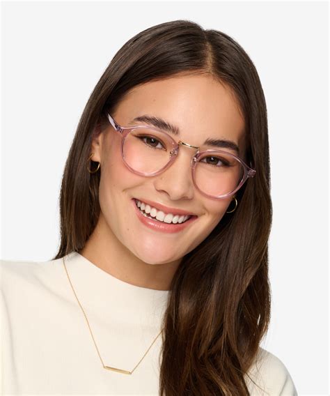 Chillax Round Lavender Glasses For Women Eyebuydirect Canada