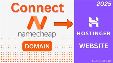 How To Connect Namecheap Domain To Hostinger Website Youtube