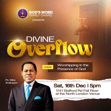 Church Overflow Flyer Church Poster Design Social Media Branding