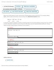 Solubility Pdf Lab PreLab Solubility Rules CH Section Spring WebAssign