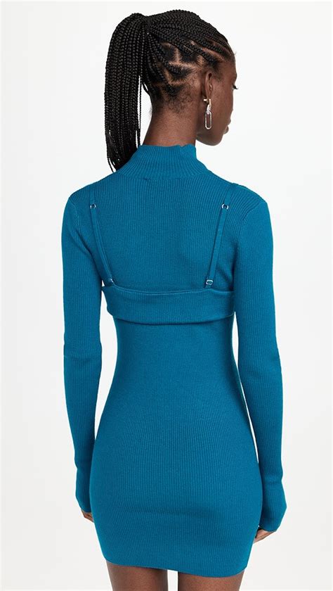 Monse Bra Short Knit Dress Shopbop