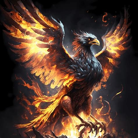 Epic Fantasy Phoenix Version 3 By Pm Artistic On Deviantart